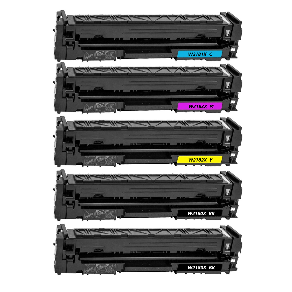 HP 218X Toner Cartridges: W2180X W2181X W2182X W2183X – Ready Toner