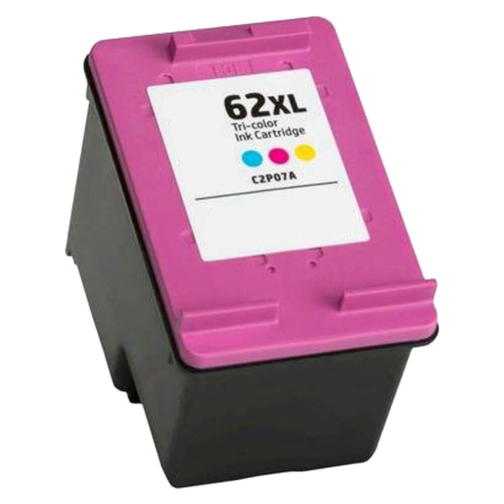 Compatible HP 62 62XL Black and Tri-color Ink Cartridges – Ready Toner