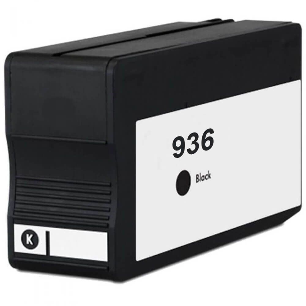 Compatible HP 936/936e Black Ink Cartridge | With Ink Level Chip ...