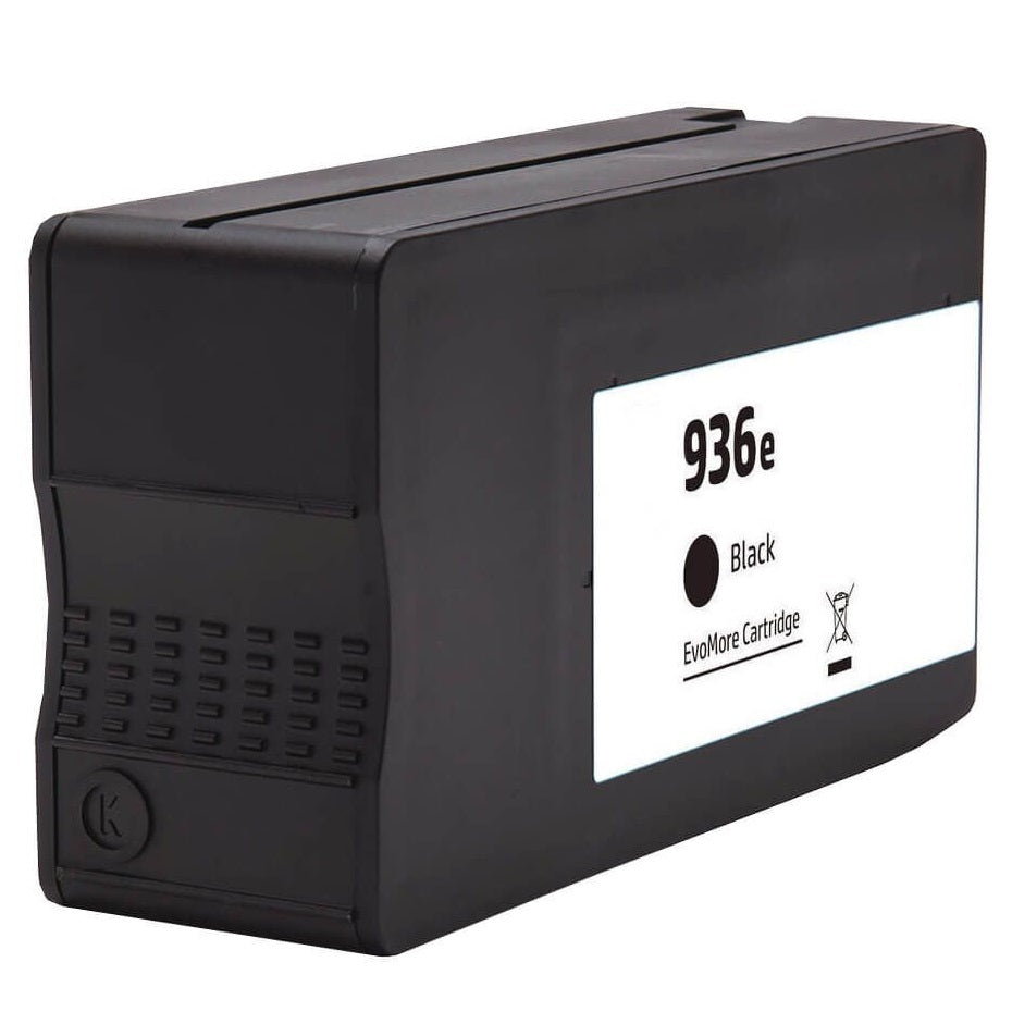 Compatible HP 936/936e Black Ink Cartridge | With Ink Level Chip ...