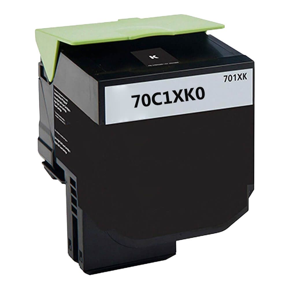 Replacement Lexmark 70C1XK0 Black Toner Cartridge – Ready Toner